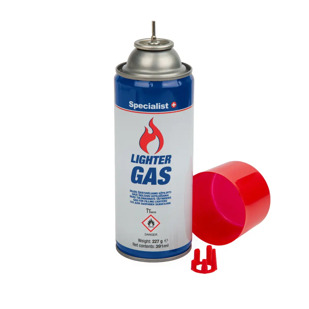SPECIALIST+ gas refill for lighters, 227 g | Specialist.eu