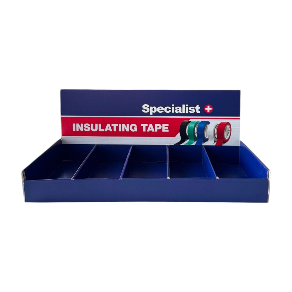 Insulating tape display 37 x 20 x 15 cm | Specialist.eu